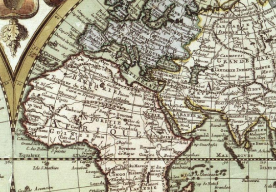 Antique World Map Print- Old world map- Vintage Map-High quality Repro ...